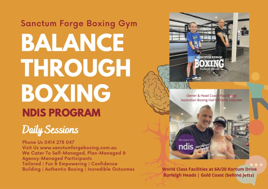 NDIS Balance Through Boxing – Sanctum Forge Boxing